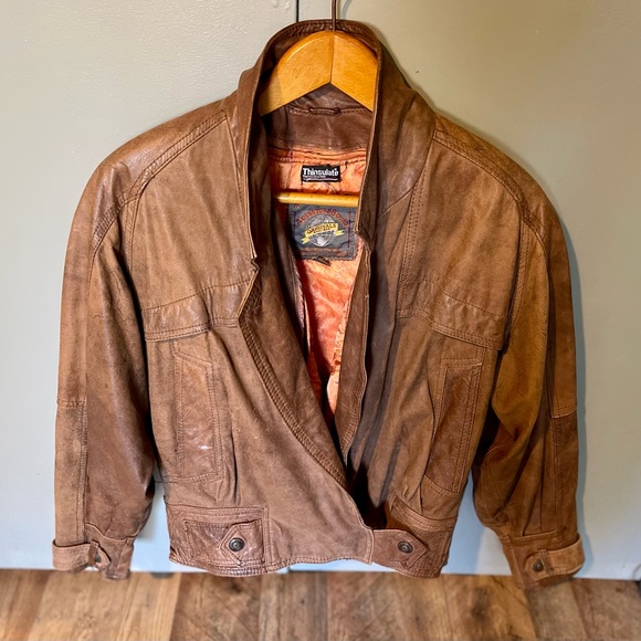 Adventure Bound | Jackets & Coats | Vintage 8s Adventure Bound Leather ...